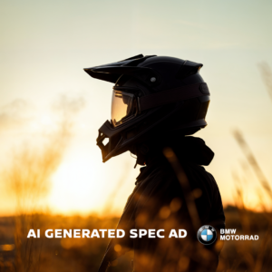 BMW Motorrad AI generated spec Ad | GOODFEAR